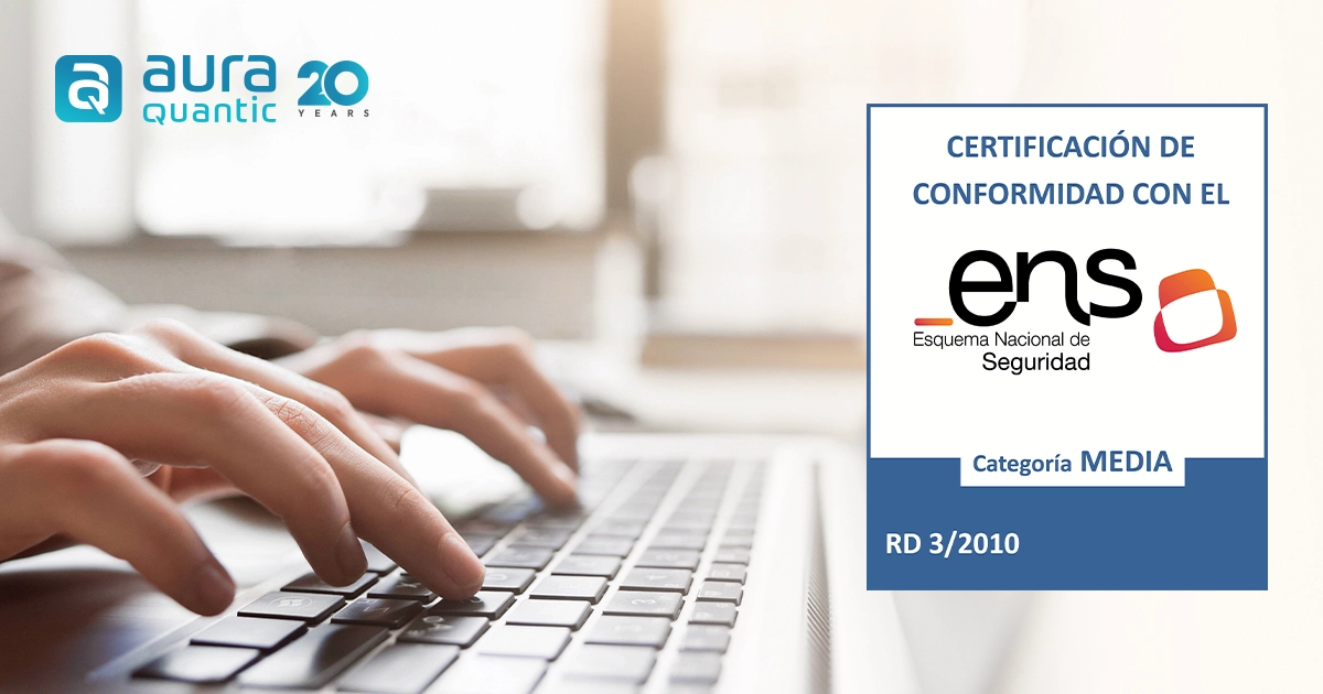 AuraQuantic obtains the ENS certification