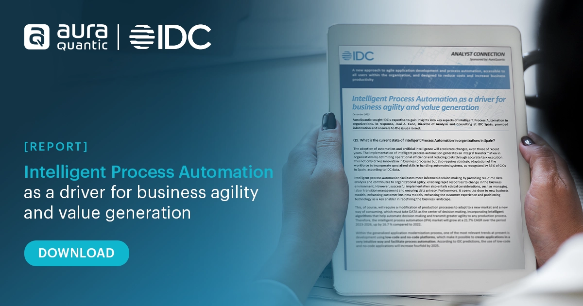 IDC Report | Intelligent Process Automation (IPA) Market