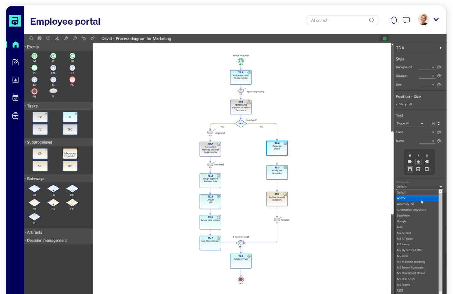 No-Code Platform & UI | AuraQuantic